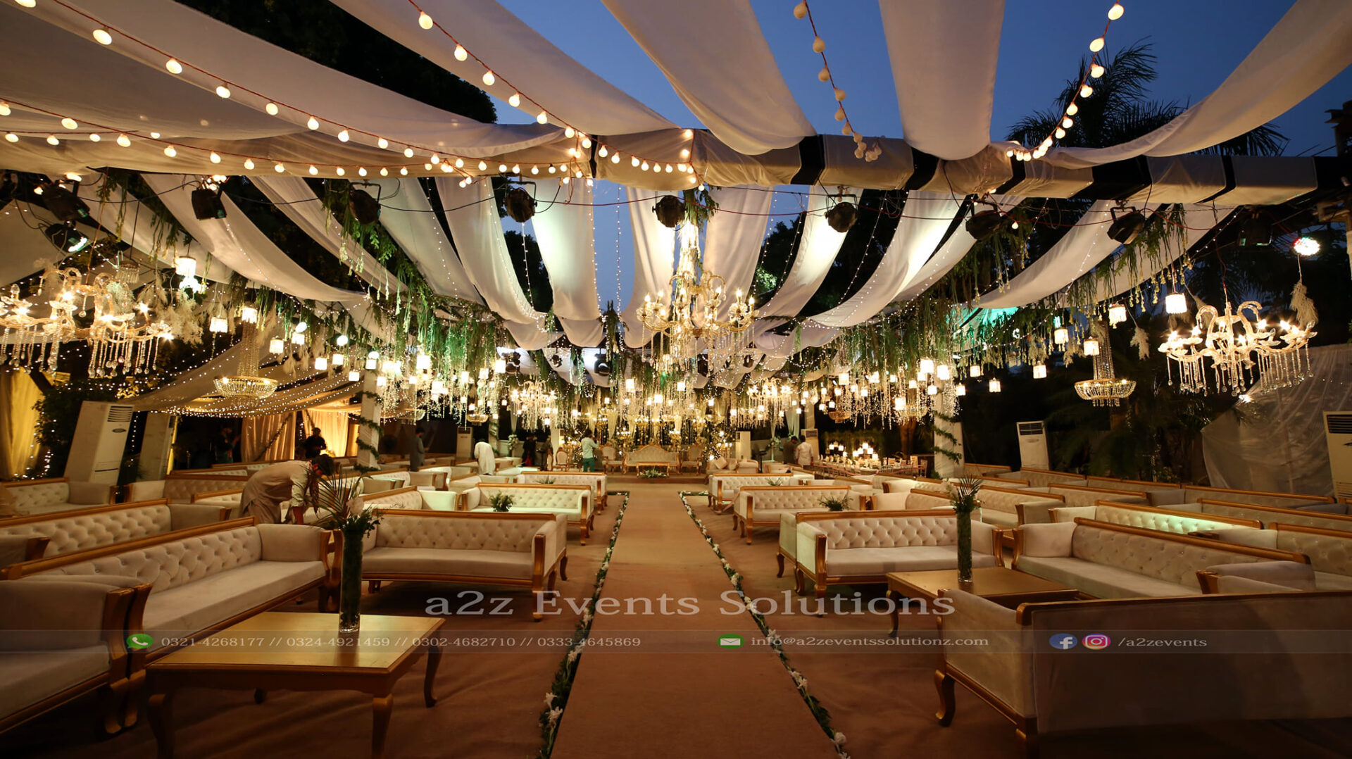 The White Wedding 🤍 - a2z Events Solutions: Event Planner in Lahore