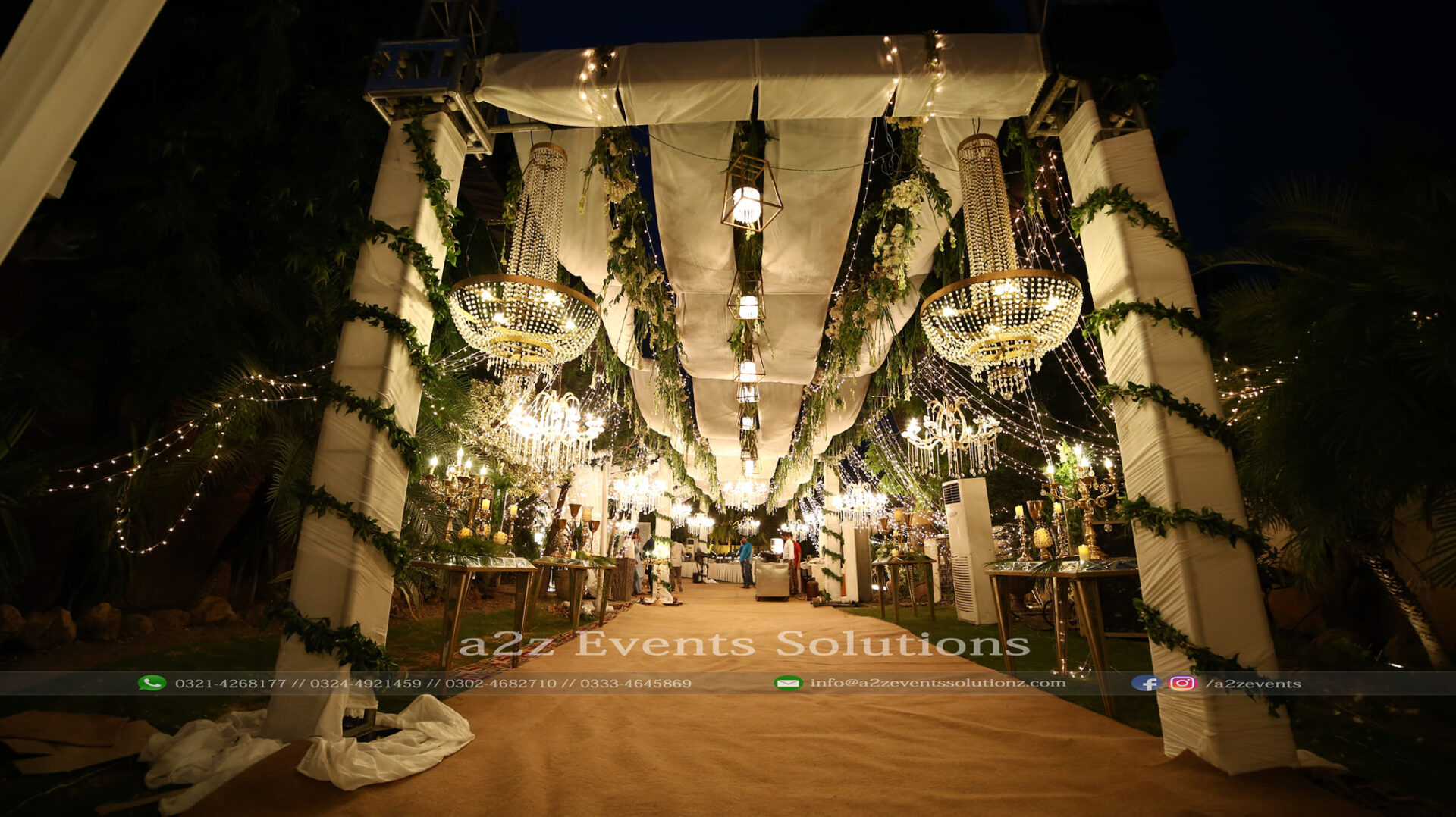 The White Wedding 🤍 - a2z Events Solutions: Event Planner in Lahore